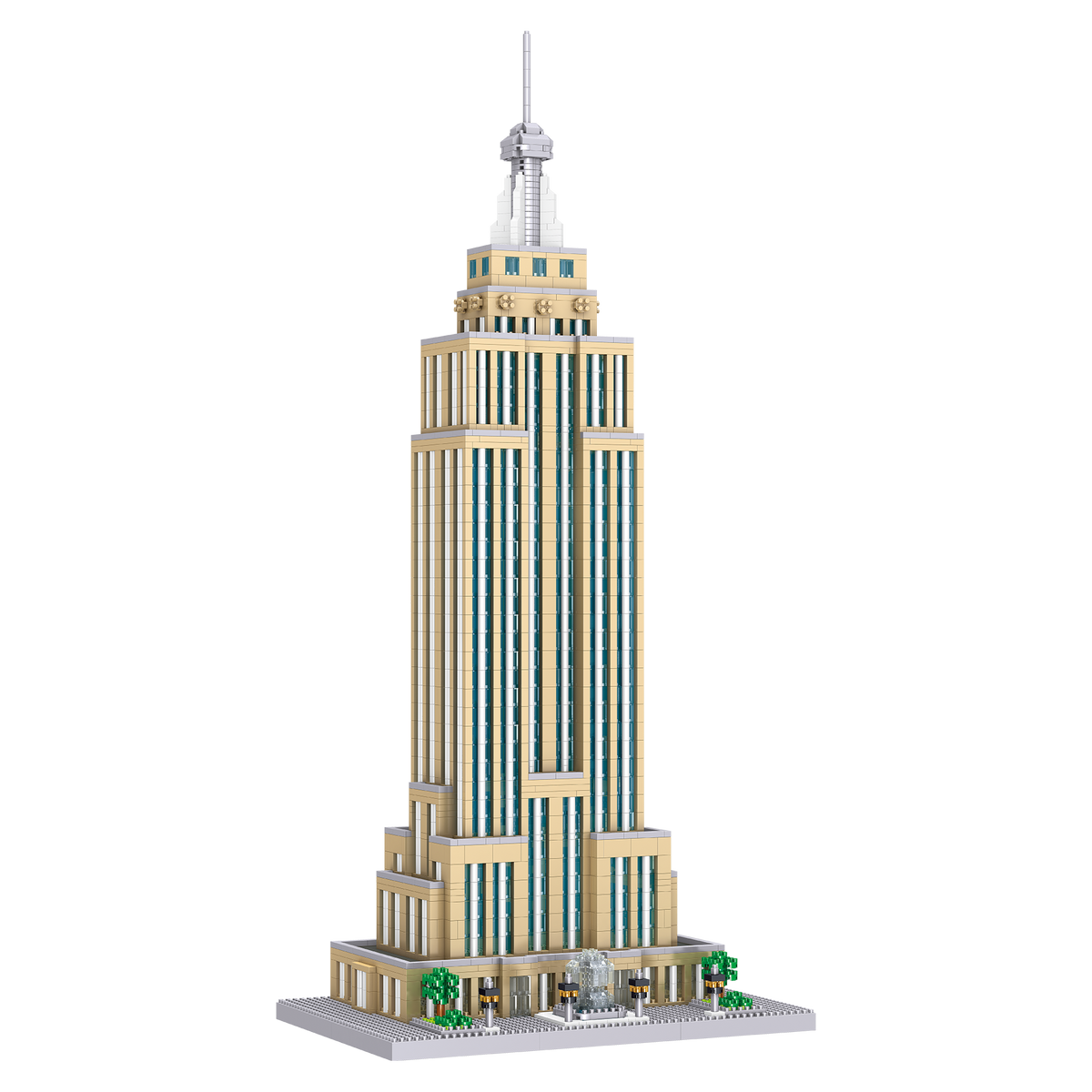 SEMKY Micro Mini Blocks Empire State Building Architecture Model Set,(